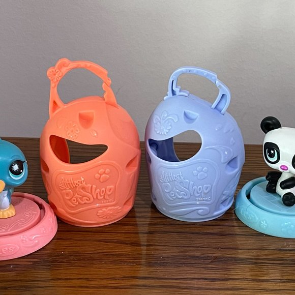 McDonald's | Toys | Lps Littlest Pet Shop Lot Set 2 Panda Bear Bird ...